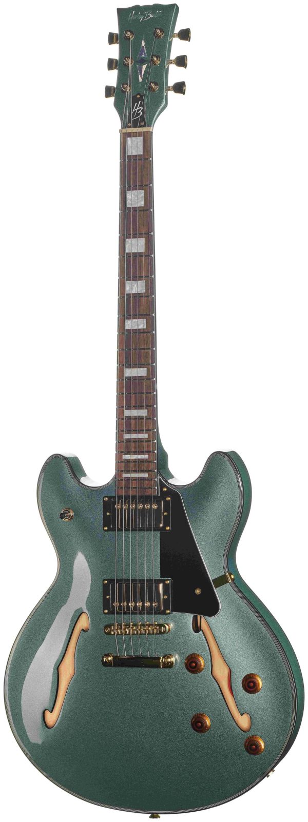 HB-35Plus Gun Metal Blue - Harley Benton